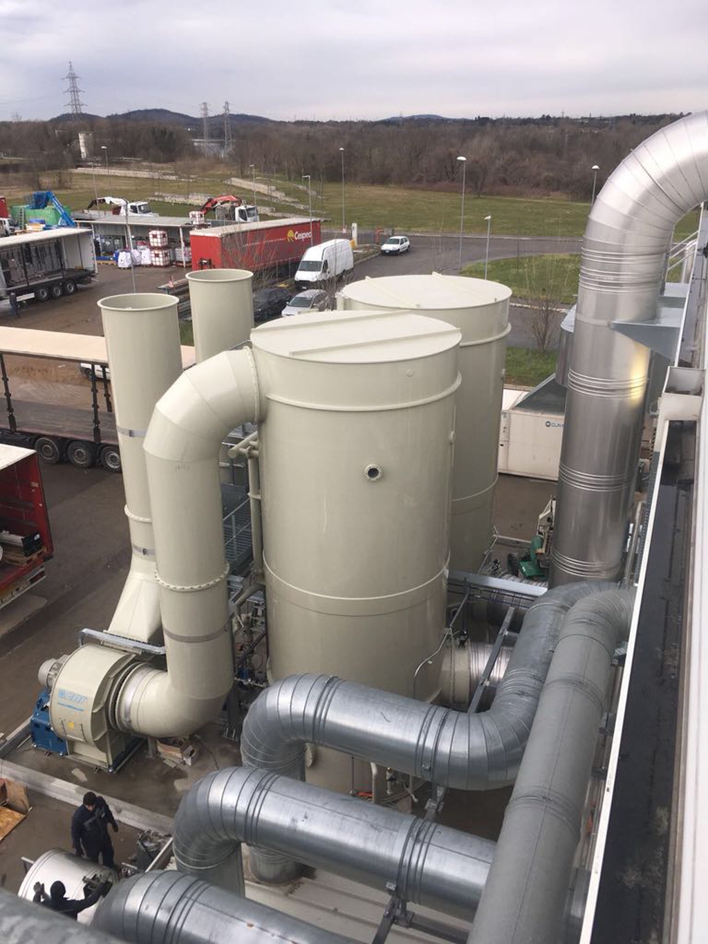 SCRUBBER WASHING TOWER